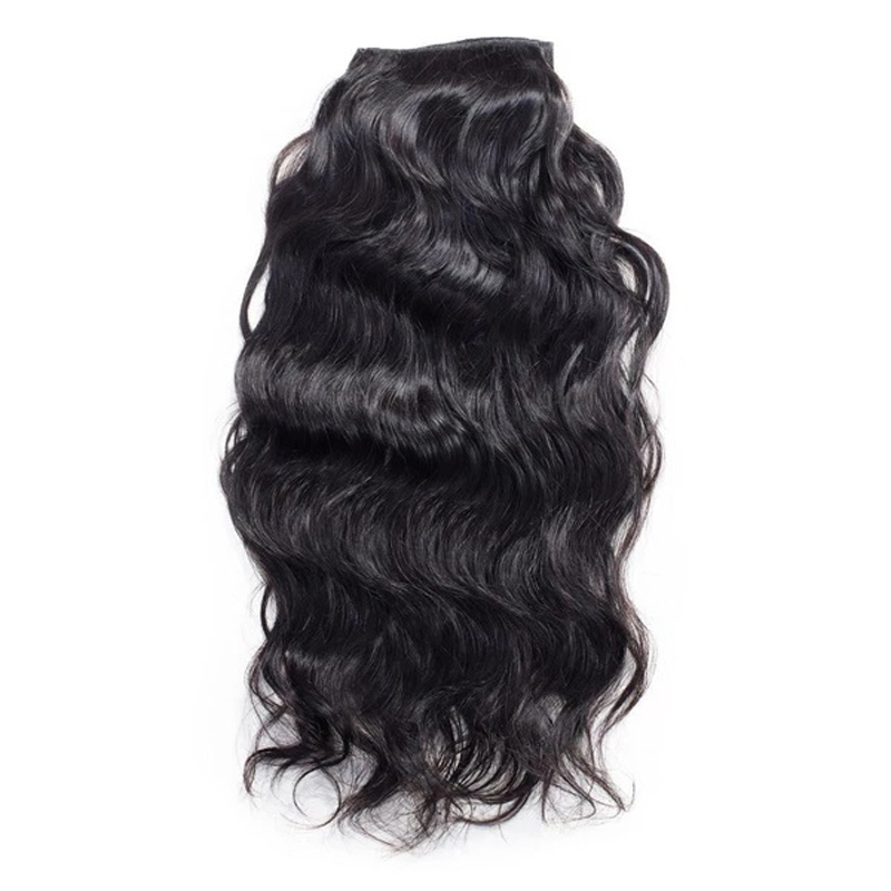 14" Wefted 100% Human Hair in Natural Wave | Vitas